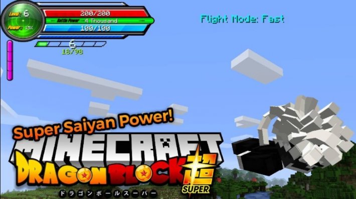 Мод Dragon Block Super 1.15.2 (Вселенная «Dragon Ball»)