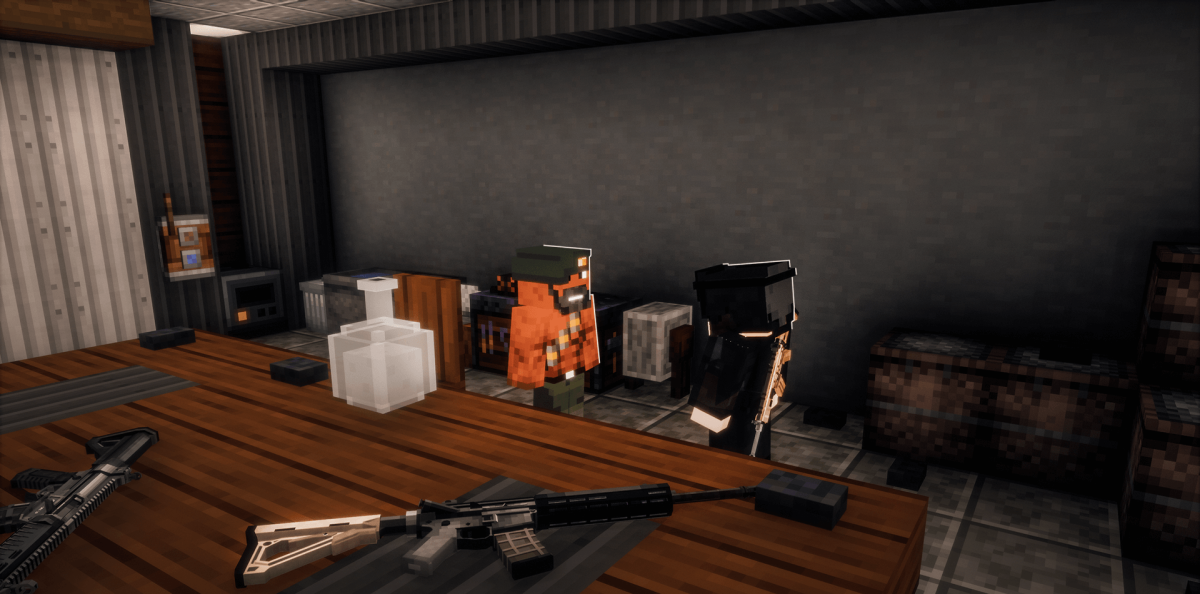 DeceasedCraft Urban Zombie Apocalypse 1.20.1 (городской зомби апокалипсис)